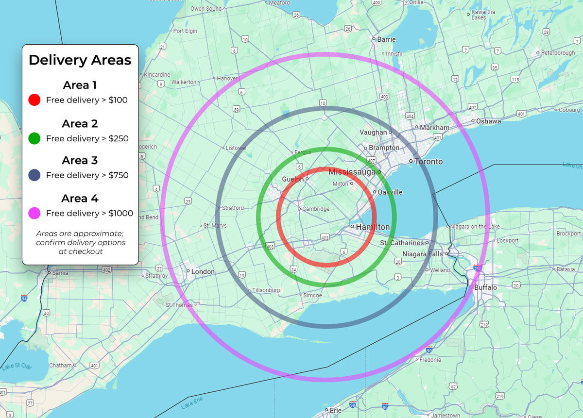 Delivery Zones – GardenTap